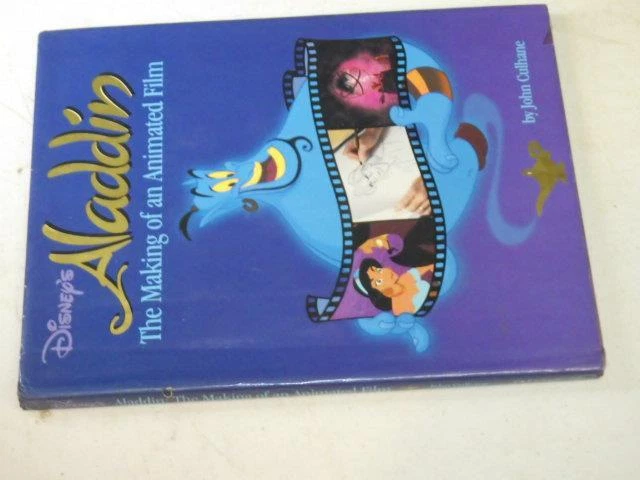 1992 DISNEY S ALADDIN Making Animated Film Hyperion Disney Book Movie 1992-disney-s-aladdin-making-animated-film-hyperion-disney-book-movie