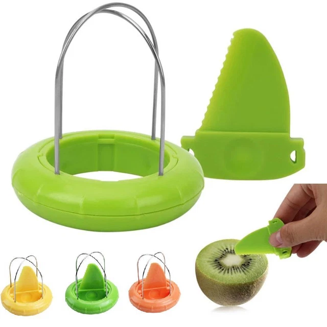 DETACHABLE KIWI CUTTER Creative Fruit Peeler Salad Tool Lemon Peeling ...
