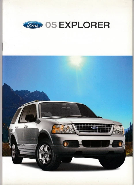 2005 FORD EXPLORER Korean Market 20p Prestige Brochure LIMITED $19.95 ...