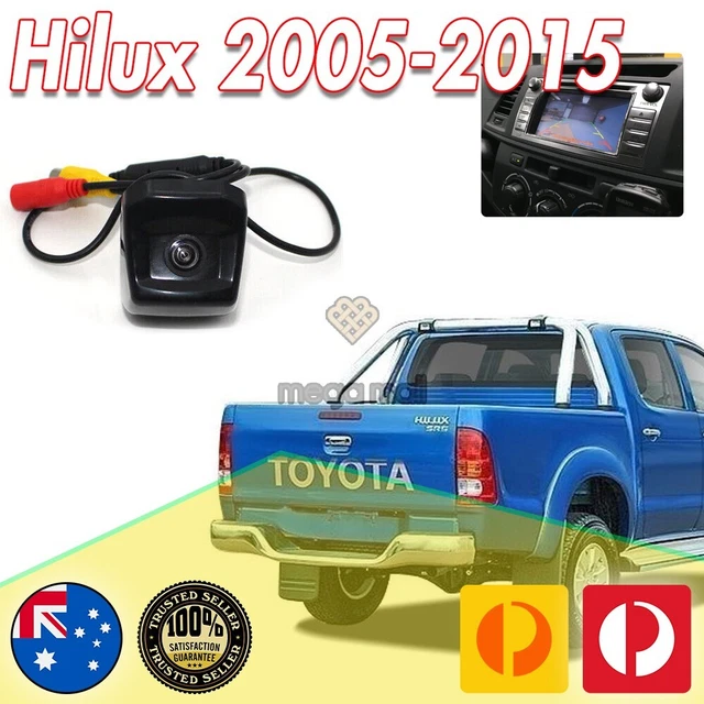REVERSE CAMERA FOR Toyota Hilux 2WD 4WD Ute 2005~2015 Back Up Rear View ...