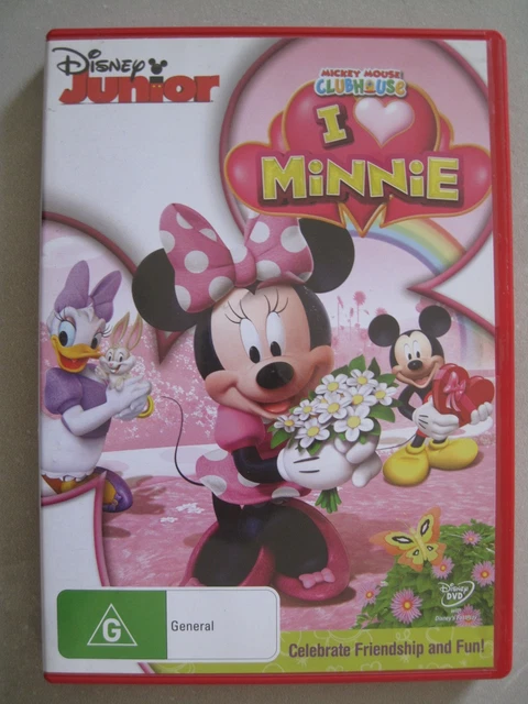 I LOVE MINNIE-MICKEY Mouse Clubhouse (DVD, 2011), Reg 4 - GC-Free FAST ...