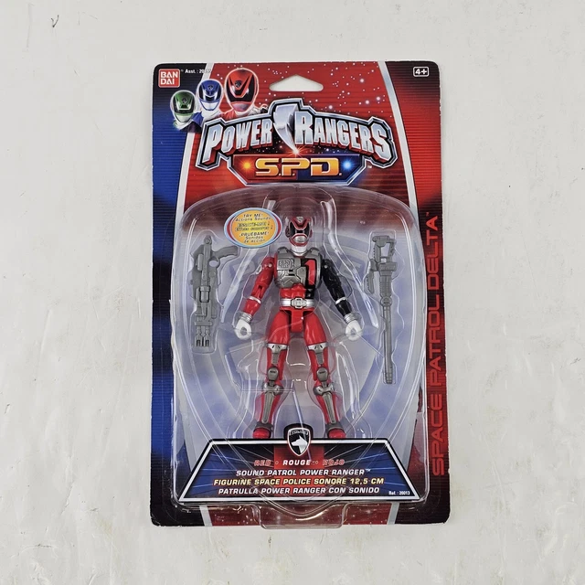 POWER RANGERS SPD Red Sound Patrol Ranger Bandai 2005 Figure £19.99 ...