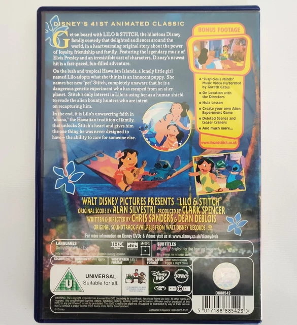 LILO & STITCH [DVD] [2002] £7.99 - PicClick UK