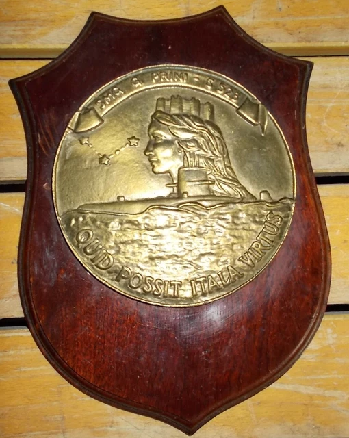 CREST MARINA MILITARE Sommergibile G. Prini Sottomarino S.523 Rarità ...