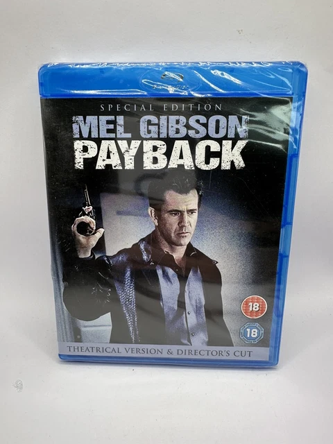 PAYBACK BLU-RAY (2009) Mel Gibson, Helgeland (DIR) cert 18 ***NEW ...