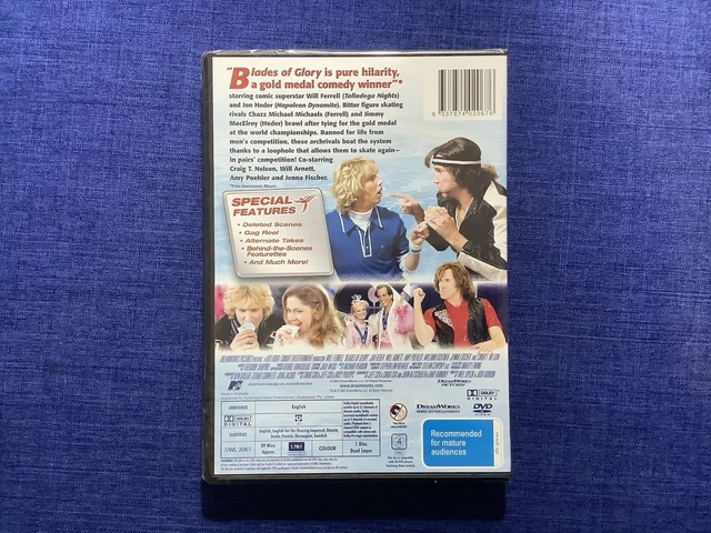 BLADES OF GLORY (DVD, 2007) Will Ferrell - Brand New Sealed Region 4 £5 ...