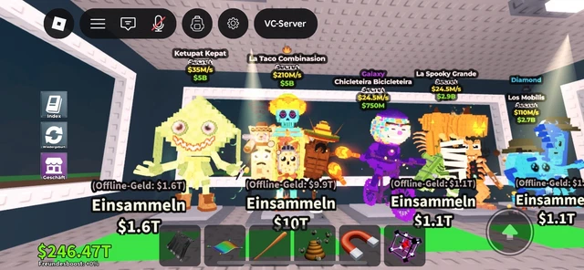 ROBLOX STEAL A Brainrot: ULTIMATE La Taco Combinasion 735M/s! TOP ...