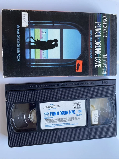 PUNCH-DRUNK LOVE VHS 2003 Adam Sandler Paul Thomas Anderson Drama £7.16 ...