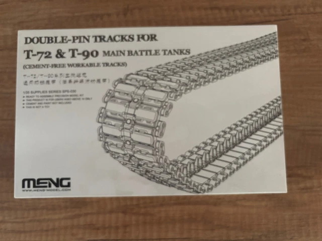MENG MODEL SPS-030 1/35 Double Pin Track,T-72 & T-90 Tanks EUR 12,28 ...