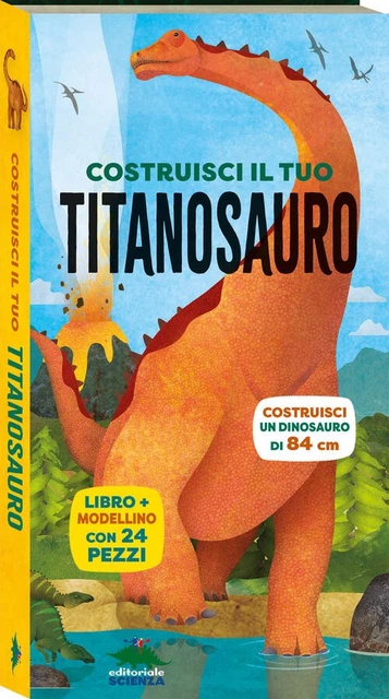COSTRUISCI IL TUO Titanosauro. Con Modellino Da Costruire Claire Nottage Edito EUR 24,90 ...