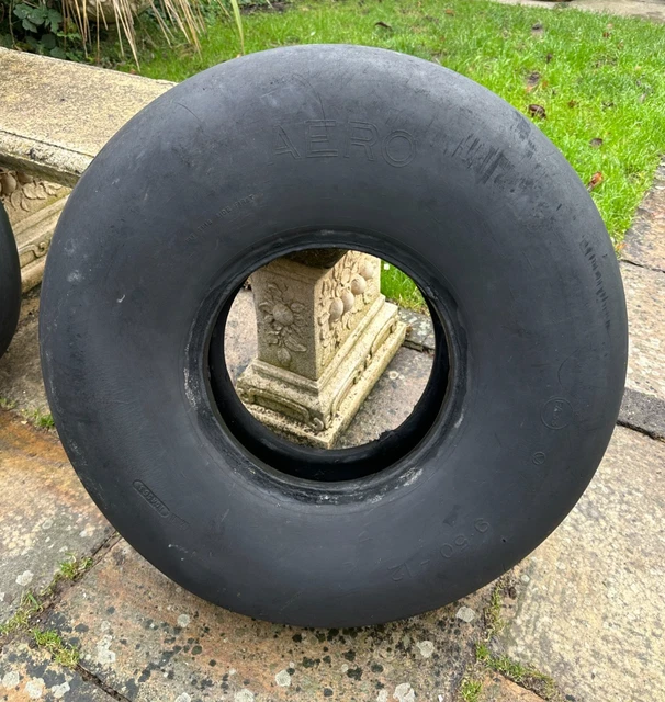 WW2 RAF AIRCRAFT Main Wheel Tyre From Lincolnshire Wartime Airfield. £ ...