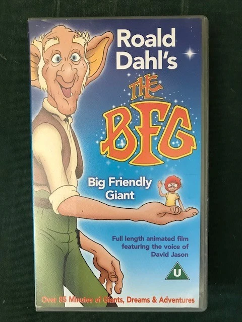 ROALD DAHL'S THE BFG - Big Friendly Giant - David Jason VHS Video EUR 5 ...
