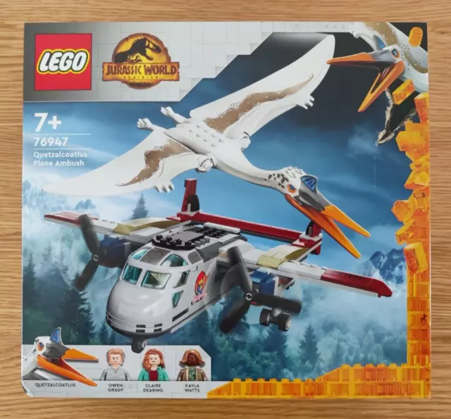 Lego Jurassic World 76947 Quetzalcoatlus Plane Ambush Brand New And Sealed £4000 Picclick Uk