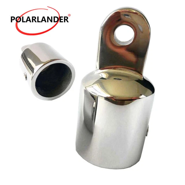 PIPE EYE END Cap Boat 25mm 1inch Stainless Steel 316 Bimini Top Fitting ...