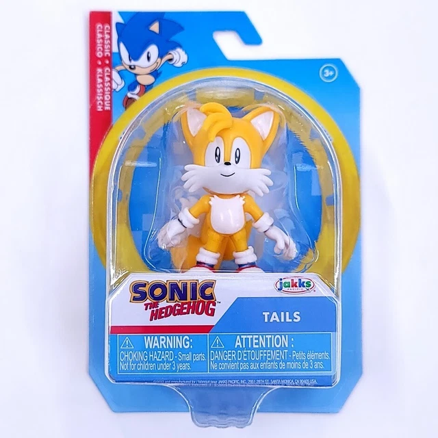 JAKKS PACIFIC SONIC The Hedgehog Classic Tails 2.5" Action Figure ...