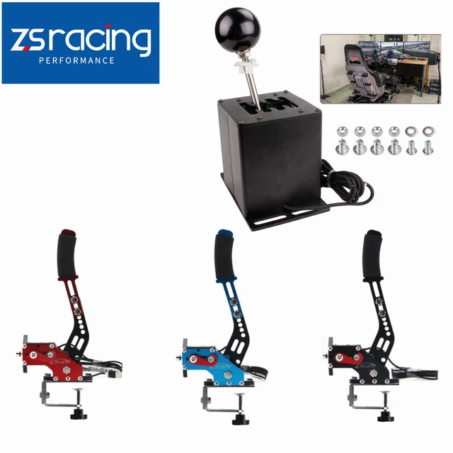 PC USB SIMULATOR Shifter Handbrake / H Gear Shifter for G29 G27 G25 ...