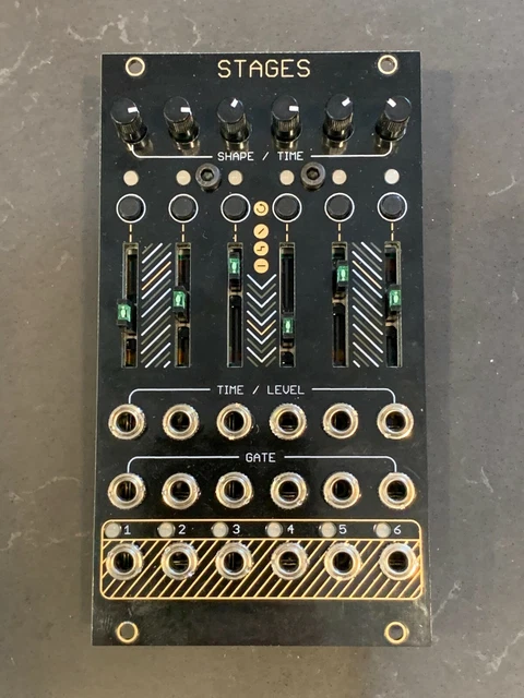 MUTABLE INSTRUMENTS STAGES Clone Sequencer Modulation Eurorack Module ...