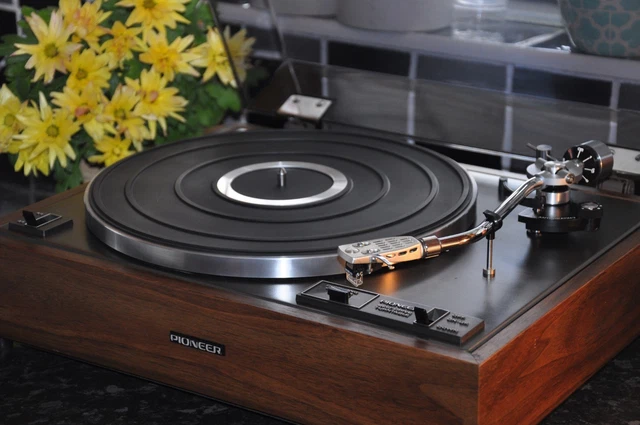 PIONEER PL-12D -*Serviced*, Superb Classic Turntable+ Cartridge.*See ...