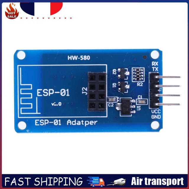 # ESP8266 ESP-01 Adapter Module 3.3V 5V Compatible for Arduino EUR 3,23 ...