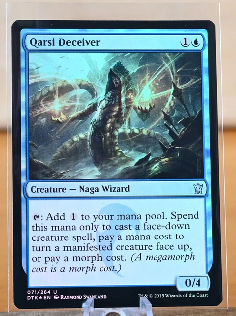 MAGIC: THE GATHERING: Qarsi Deceiver - 071/264 - Feuille - Dragons de ...