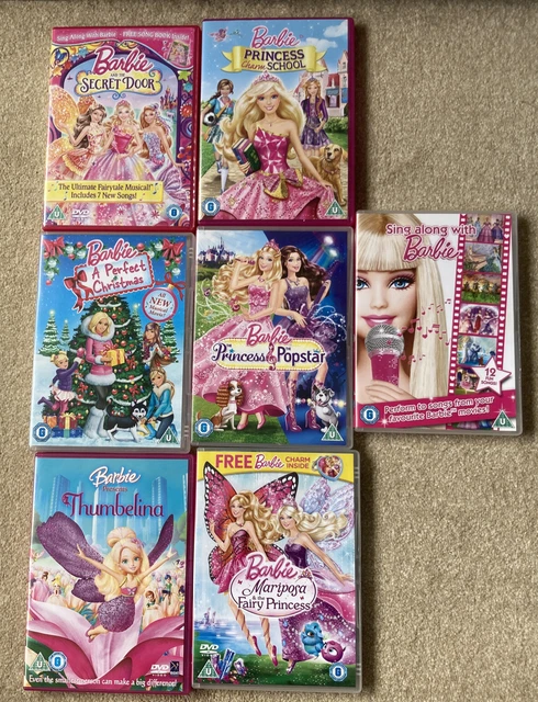 BARBIE CLASSIC DVD Bundle Collection of Chidren's Animation Film Movies ...