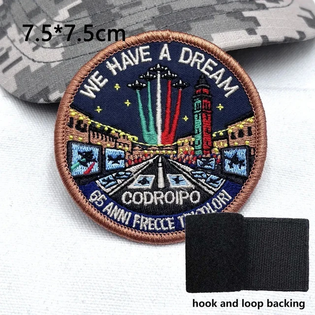 PATCH ITALIE FRECCE Tricolori 65 Ans Codroipo We Have A Dream Brodé ...