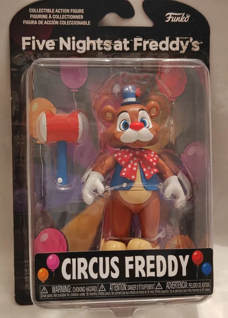 FIVE NIGHTS AT Freddys Circus Freddy Action Figure Funko New & Sealed £ ...
