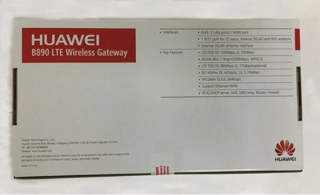 HUAWEI B890 WIRELESS Gateway Internet Wifi Router 4G LTE Smart Hub Open Box NEW $60.00 - PicClick CA