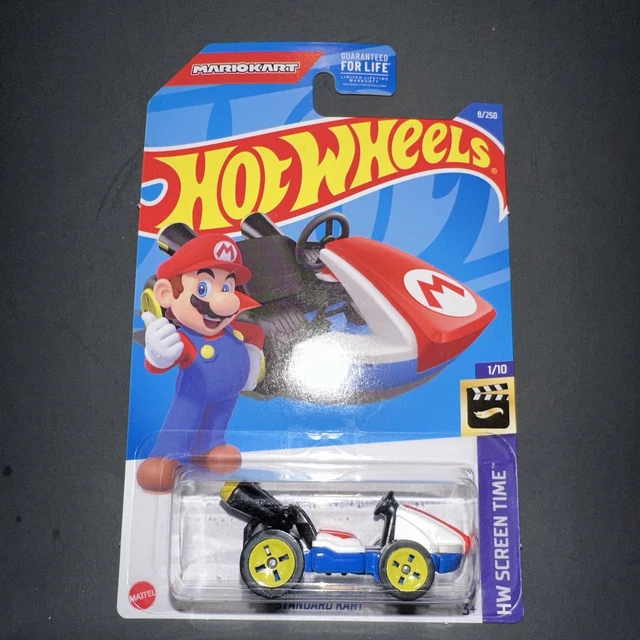 Hot Wheels 2022 8 250 Mario Kart Standard Kart Hw Screen Time 1 10 £4