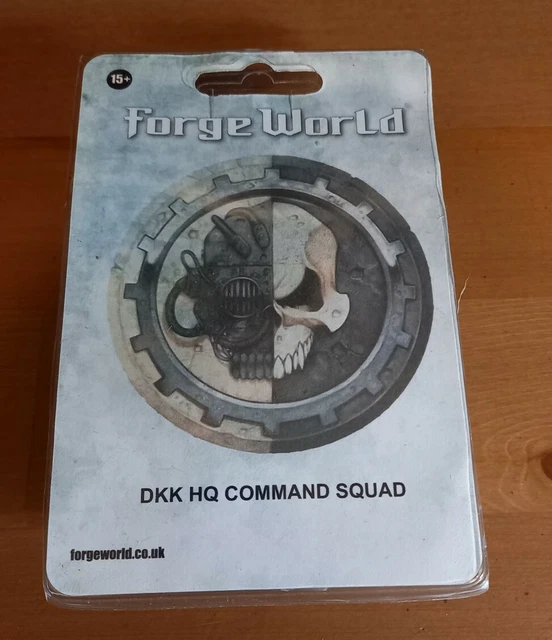 FORGE WORLD DKK Death Korps Of Krieg, HQ Command Squad, Games Workshop ...