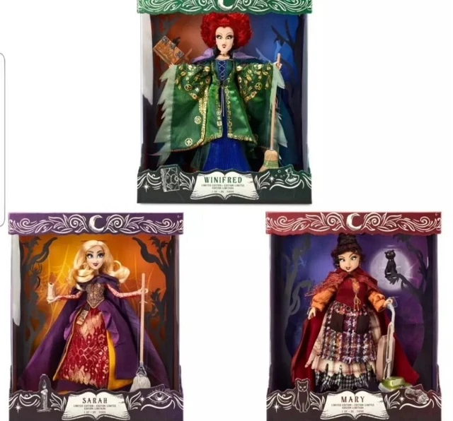 DISNEY HOCUS POCUS Sanderson Sisters Mary Sarah Winifred Limited ...
