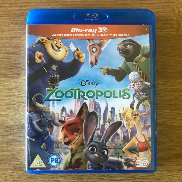 DISNEY ZOOTROPOLIS ZOOTOPIA 2-disc Blu-ray set 2D 3D EUR 9,96 - PicClick IT