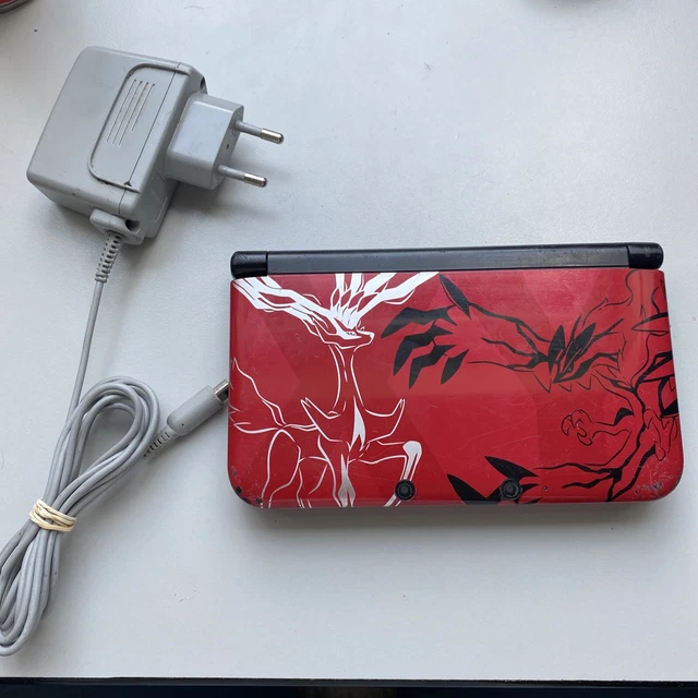 CONSOLE NINTENDO 3DS xl Pokemon XY Xerneas Yveltal Rouge chargeur + Chargeur EUR 139,99 ...