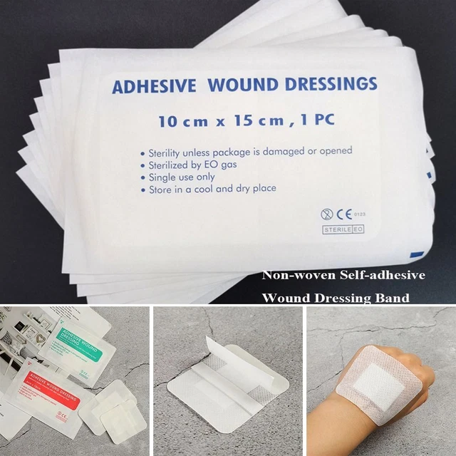 STICKER BANDS ADHESIVE Plaster Wound Dressing Band Breathable Bandage ...