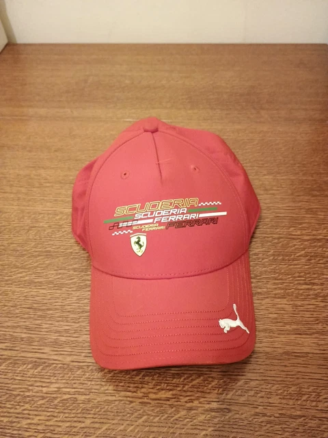 PUMA MEN'S SCUDERIA Ferrari F1 Formula One Team Cap Rosso Corsa Red ...