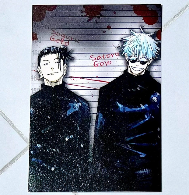JUJUTSU KAISEN OFFICIAL Suguru Geto Satoru Gojo Korean Postcard US ...