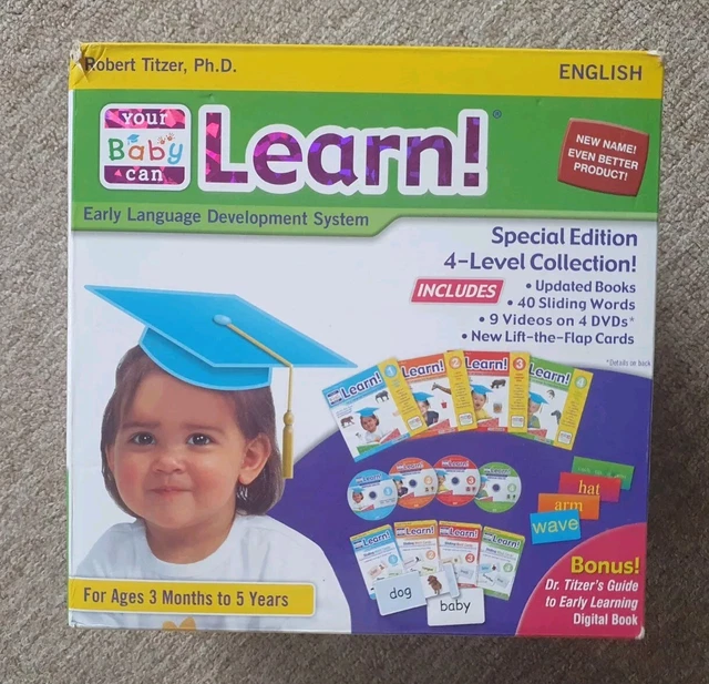 YOUR BABY CAN Learn! by Robert Titzer - 3 months to 5 years £12.99 ...