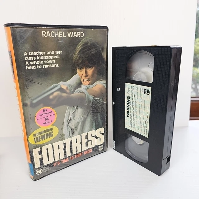 FORTRESS (VHS, 1985) Rare Australian Film CBS FOX Video Rachel Ward Ex ...