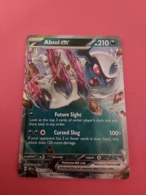 POKÉMON TCG ABSOL ex SV03: Obsidian Flames 135/197 Holo Double Rare $20 ...
