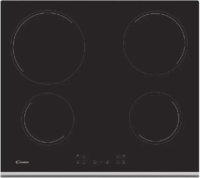 CANDY CH64XB QUEMADOR Encimera Inducción En Vitrocerámica 4 Zone ...