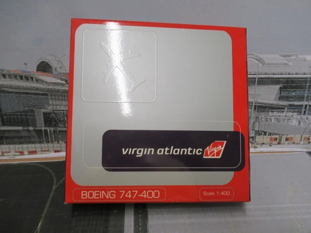GEMINI JETS 1/400 Diecast Airliner Model Virgin Atlantic Airlines ...
