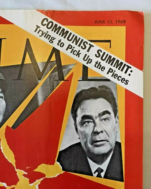 TIME MAGAZINE JUNE 13 1969 Brezhnev, Castro, Ceaușescu, Tito, Zedong ...