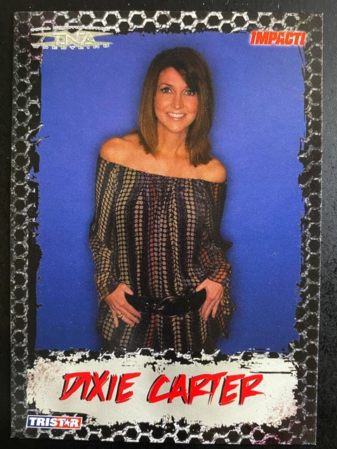 CARTE DE LUTTE Dixie Carter TNA President 2008 TriStar TNA Impact #68 ...