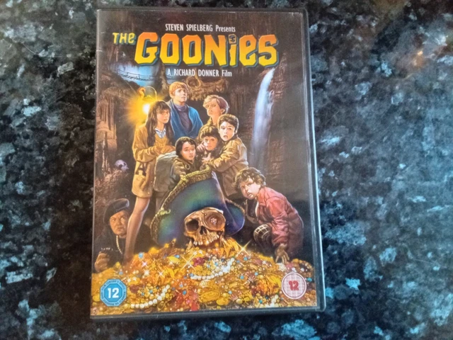 THE GOONIES DVD !!! Story by Steven Spielberg !!! The cheapest for sale ...