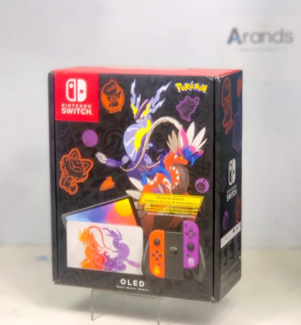 NEW NINTENDO SWITCH OLED Pokemon Scarlet and Violet Edition -SEALED ...