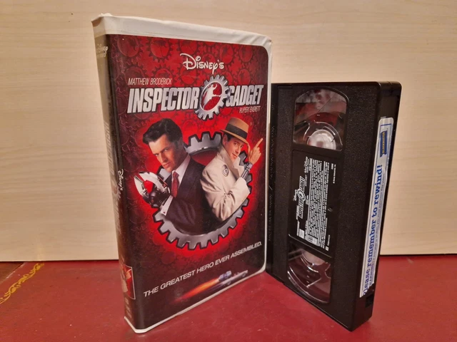 Inspector Gadget Matthew Broderick Disney Big Box Ntsc Vhs Video Tape £999 Picclick Uk