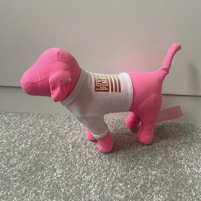 VICTORIA SECRET PINK NATION Dog Soft Plush Display Rare Ltd Ed £13.46 ...