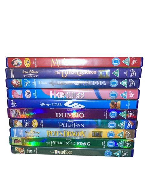 DISNEY 10 CHILDREN'S DVD Bundle Family Kids Job Lot £10.07 - PicClick UK