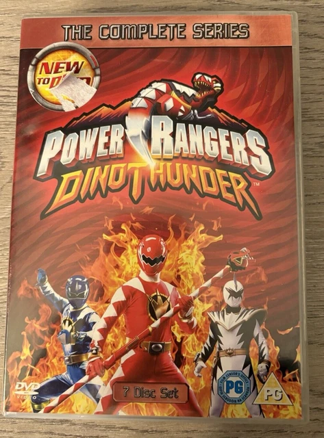 POWER RANGERS DINO Thunder The Complete Series DVD 7 Disc Region 2 PAL ...