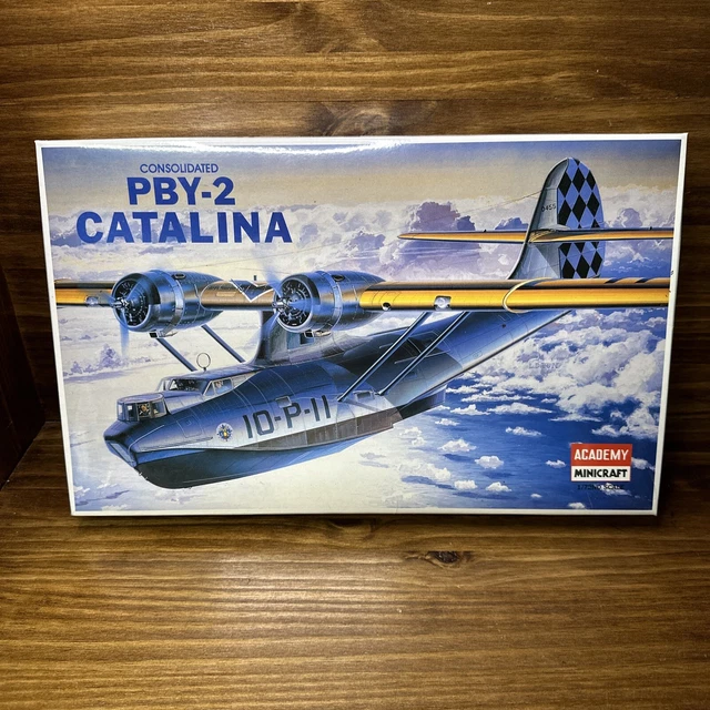 ACADEMY MINICRAFT CONSOLIDATED PBY-2 Catalina 1:72 Airplane Model Kit ...